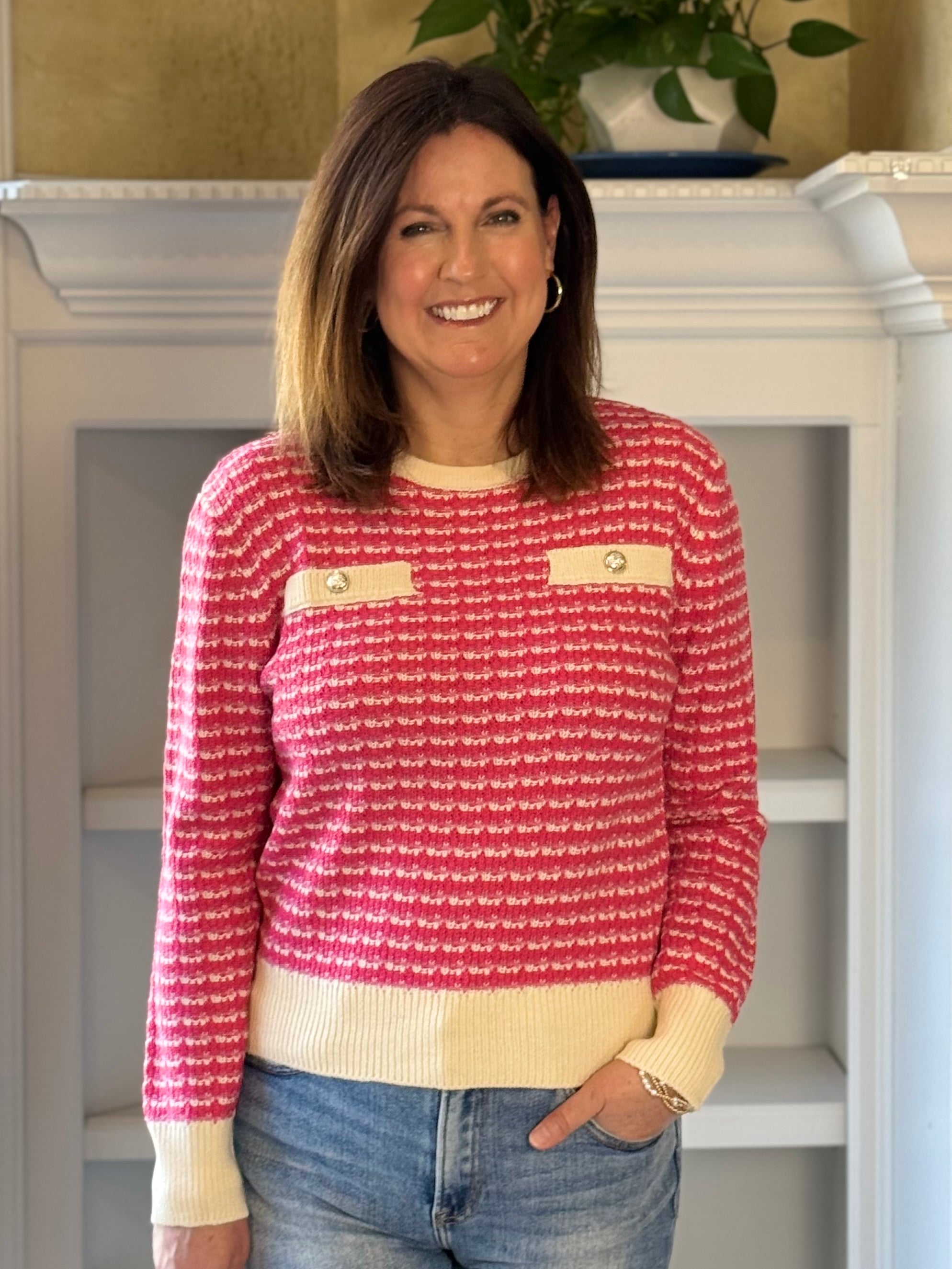 THML Pretty in Pink Sweater – Zinnia Cain